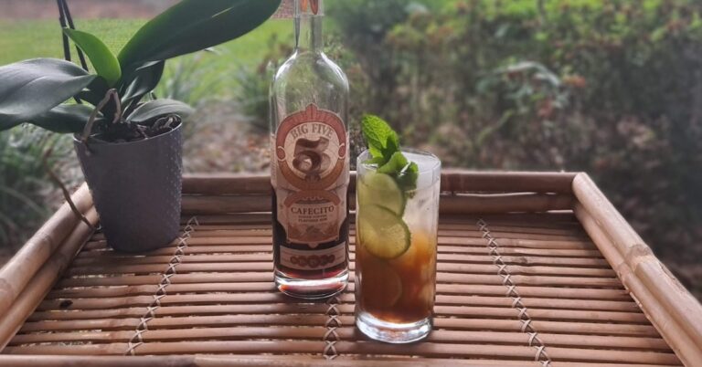 Cafecito Mojito Cocktail- Guest Recipe From Big 5 Rum